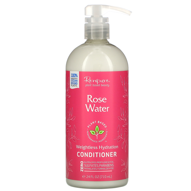 Отзывы (76) Rose Water Conditioner, 24 fl oz (710 ml), как принимать ...