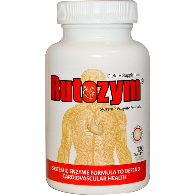 Отзывы (5) Rutozym, формула с системными ферментами, 120 таблеток, как ...